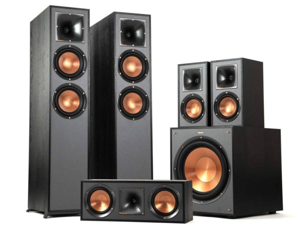 Klipsch R-625FA Stand-Lautsprecher mit Dolby Atmos (schwarz)